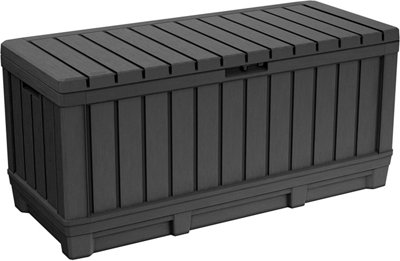 Keter Kentwood Storage Box 350L - Grey