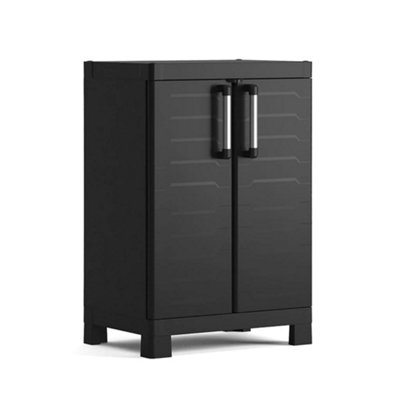 Keter Keter Base Storage Cabinet Detroit Black