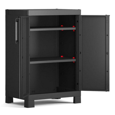 Keter Keter Base Storage Cabinet Detroit Black