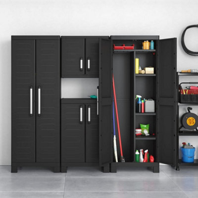 Keter Keter Base Storage Cabinet Detroit Black