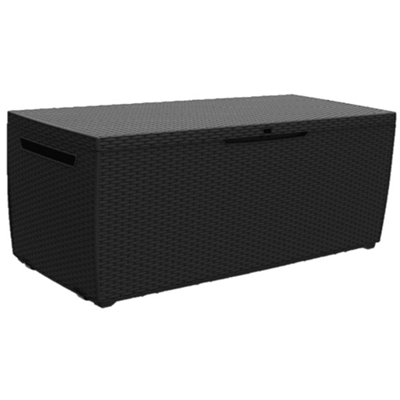 Keter Keter Garden Storage Box Capri 302 L Anthracite Ecom
