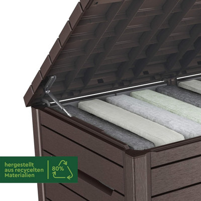 Keter Ontario 870L Brown Outdoor Storage Box