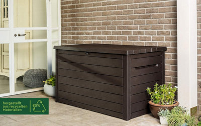 Keter Ontario 870L Brown Outdoor Storage Box