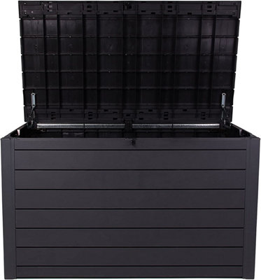 KETER ONTARIO PLASTIC STORAGE BOX XXL 870L - ANTHRACITE