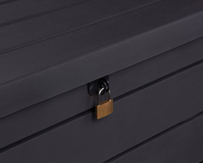 Keter Ontario Plastic Storage Box XXL 870L - Anthracite