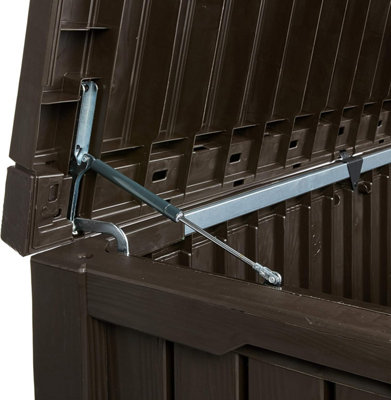 Keter Outdoor Storage Box Rockwood Grey 570L