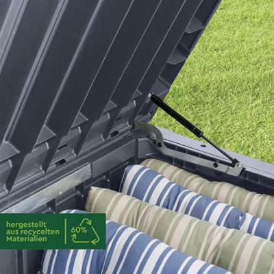 Keter Outdoor Storage Box Rockwood Grey 570L