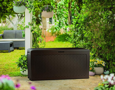 Keter Samoa Storage Box - Brown
