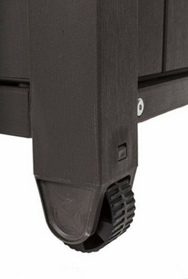 Keter Unity BBQ Side Table Brown