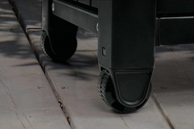 Keter Unity XL Outdoor Kitchen Cart with Storage - Graphite