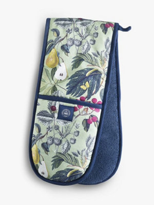Kew Fruit And Floral Double Oven Glove