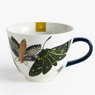 Kew Gardens Living Jewels Mug 440ml - White