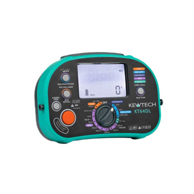 Kewtech KT64DL 6-in-1 Compact Multifunction Tester with EV & SPD testing