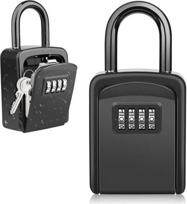 Key box with hook Key Lock Box outdoor waterproof secure key box ...