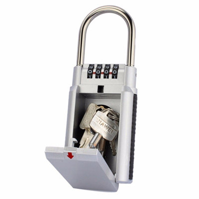 Key Lock Box, Coded Key Box, Combination Storage Box, Secure Storage ...