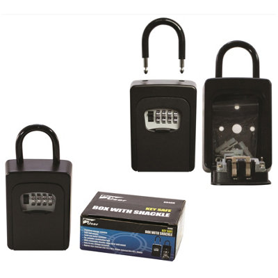 Key Safe Box 4 Digit Wall Mounted Outdoor High Security Code Lock Storage