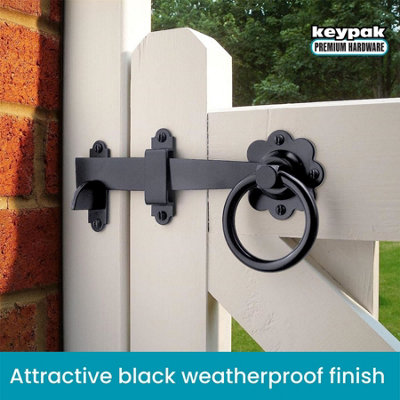 keypak Complete Kit Ring Gate Latches, 2x Hinges, 1x Tower Bolt for ...