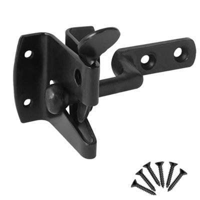 KEYPAK HEAVY DUTY AUTO GATE DOOR FIELD LATCH 50MM SELF-CLOSING LOCK FOR ...