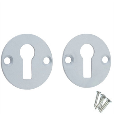 Keypak Keyhole Bedroom Escutcheon Protection Door 35mm Aluminium Modern ...