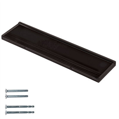 Keypak Letterplate Cover Door Front Flap Flushback 12 inch,Draught ...