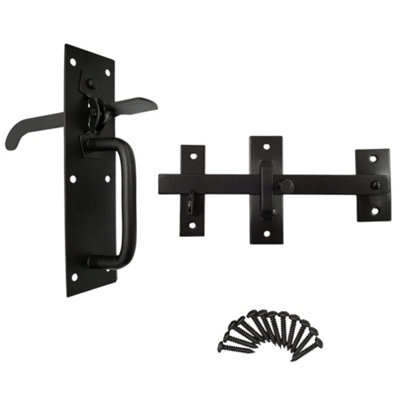Keypak Suffolk Thumb Gate Latch Catch, Ideal for Wooden Garden Gate ...