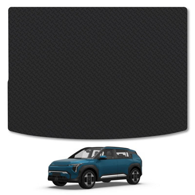 Kia EV3 (2024+) (Upper Boot) Heavy-Duty Rubber Boot Mat Tailored ...