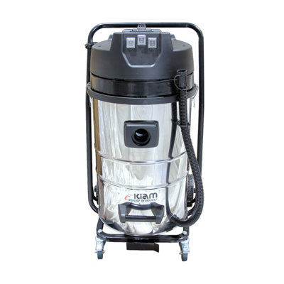 Kiam KV80-3 3600W Triple Motor Industrial Wet and Dry Vacuum Cleaner (Car wash / Gutter Cleaning)