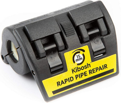 Kibosh Emergency Pipe Repair Clamp 15mm. Can withstand 10Bar/150PSI.