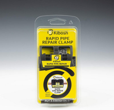 Kibosh Emergency Pipe Repair Clamp 15mm. Can withstand 10Bar/150PSI.