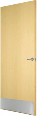 Kick Plate Satin Stainless Steel Finish Door Protection Includes Screws ...