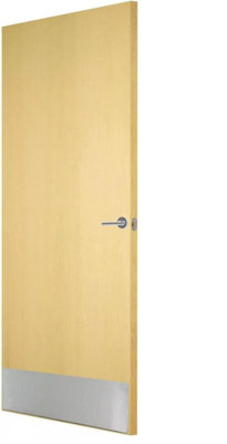 Kick Plate Satin Stainless Steel Finish Door Protection Includes Screws ...