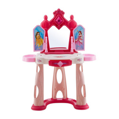 Kid Toy Toddler Play Set,Dressing Table and Chair Set with Drawer for Kids