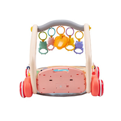 Kid Toy Toddler Play Set of 2 Baby Play Mat and Walker with Musical ...