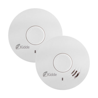 Kidde 10Y29 Optical Smoke Alarm with Sealed 10 Year Lithium Battery ...