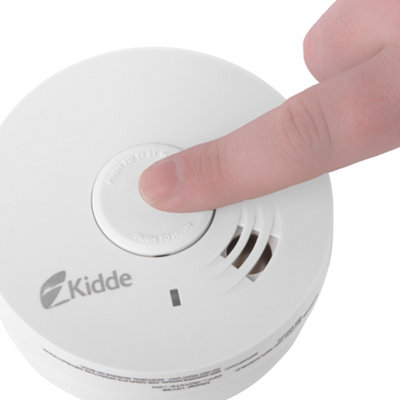 Kidde 10Y29 Optical Smoke Alarm with Sealed 10 Year Lithium Battery ...