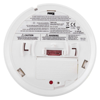 Kidde Firex KF20 Twin Pack -Mains Powered Smoke Alarm with Alkaline ...