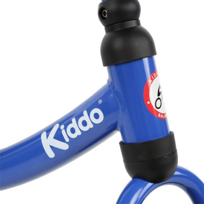 Kiddo Balance Bike Beginner Training 2-5 years with Metal Frame - Blue