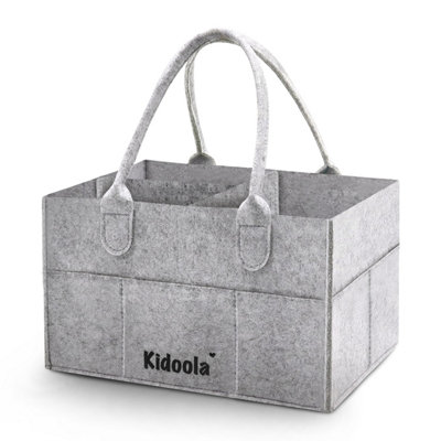 Kidoola Baby Nappy Caddy - Organize Newborn Essentials, Perfect Gift ...