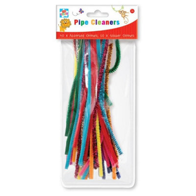 Kids Create Pipe Cleaners (Pack of 50) Multicoloured (One Size)