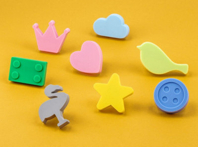 KIDS Door Knobs Childrens Football Animal Handles Cupboard Drawer ...