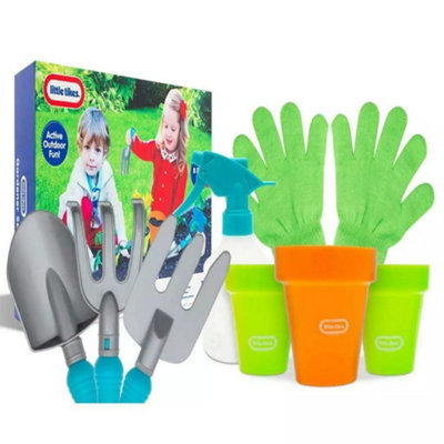 Kids Gardener Garden Toy Children Play Set Planting Flowers Gardening Gift