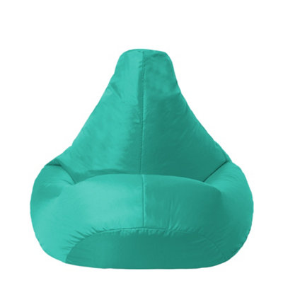 Kids High Back Bean Bag Peppermint Green Indoor Outdoor Childrens Bean Bags