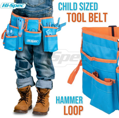 Kids Metal Toys Tools Kit Set With Belt for Boys and Girls-Perfect Gift ...