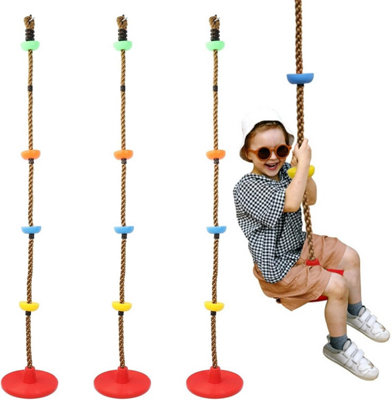 Kids Outdoor Climbing Rope Toy Garden Climbing Rope for Treehouses ...