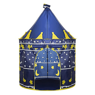 KIDS POP UP WIZARD PRINCESS CASTLE BALL PLAYING TENT INDOOR OUTDOOR ...