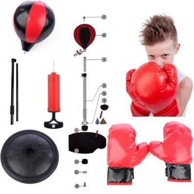 Kids Punching Bag Set - Children Training Punch Bag Ball with Stand ...