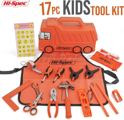 Kids Toys Tool Kit Set with Truck Tools Box Gift for Boys & Girls 17Pc ...