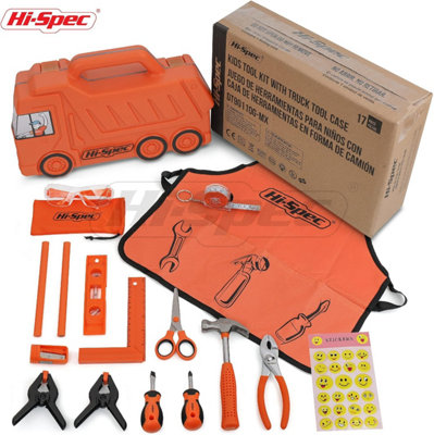Kids Toys Tool Kit Set with Truck Tools Box Gift for Boys & Girls 17Pc ...