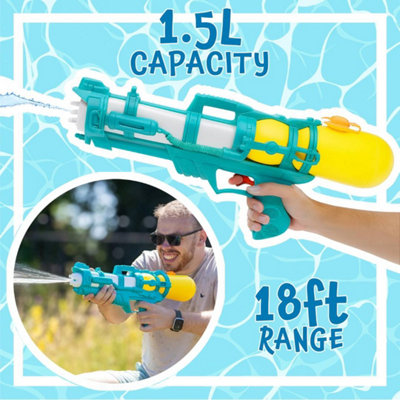 Kids Water Shooter Large Water Blaster 55cm x 23cm Childs Water Shooter ...
