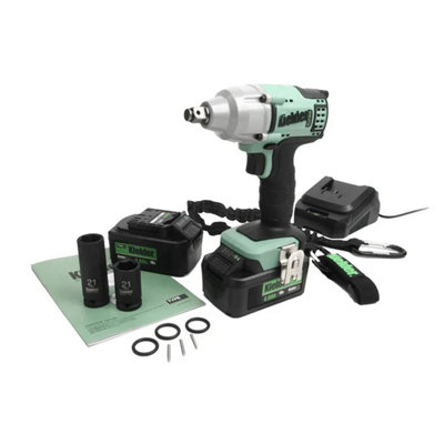 Kielder KWT-002CS-09 18v Cordless 1/2" Scaffolders Impact Wrench Kit ...